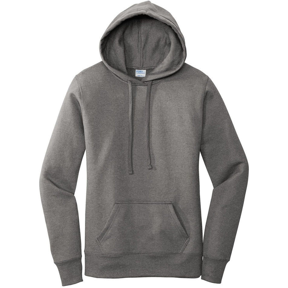 Port & Company ® Ladies Core Fleece Pullover Hooded Sweatshirt – FORTÉ ...
